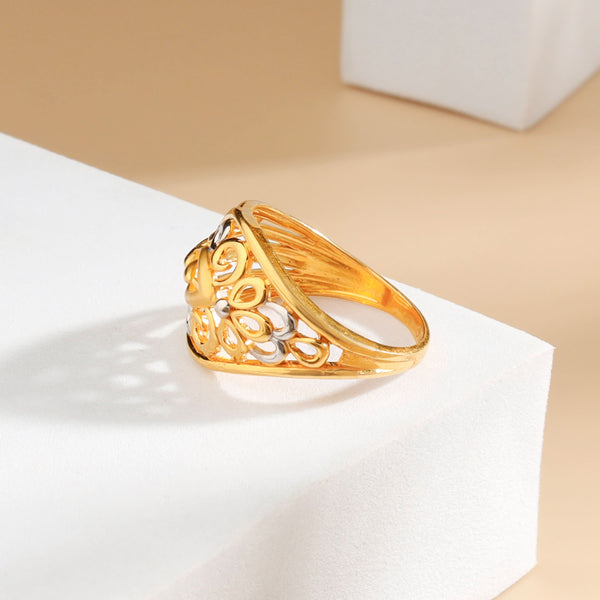 Ira Royal Bloom Gold Ring – PP Jewellers